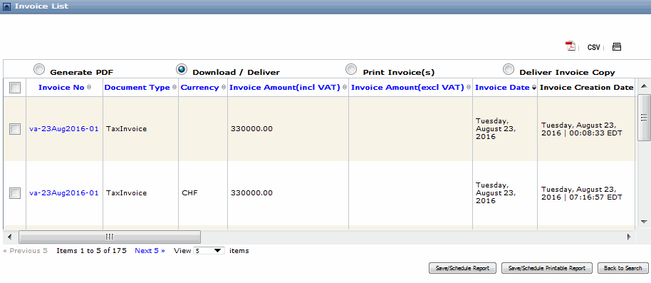 Send Multiple Invoices in a Batch