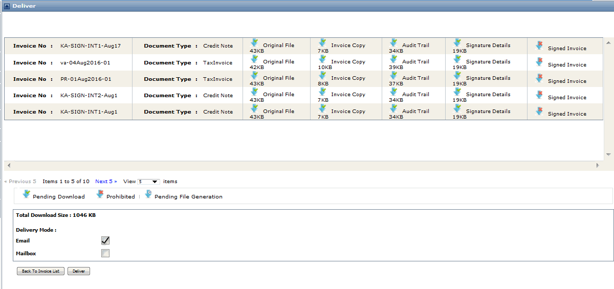 Send Multiple Invoices in a Batch